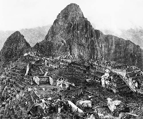 The First Photograph upon Discovery of Machu Picchu, 1911 - Rare ...