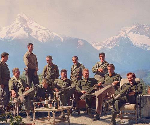The Men of Easy Company at Hitler’s “Eagle’s Nest”, 1945 - Rare ...