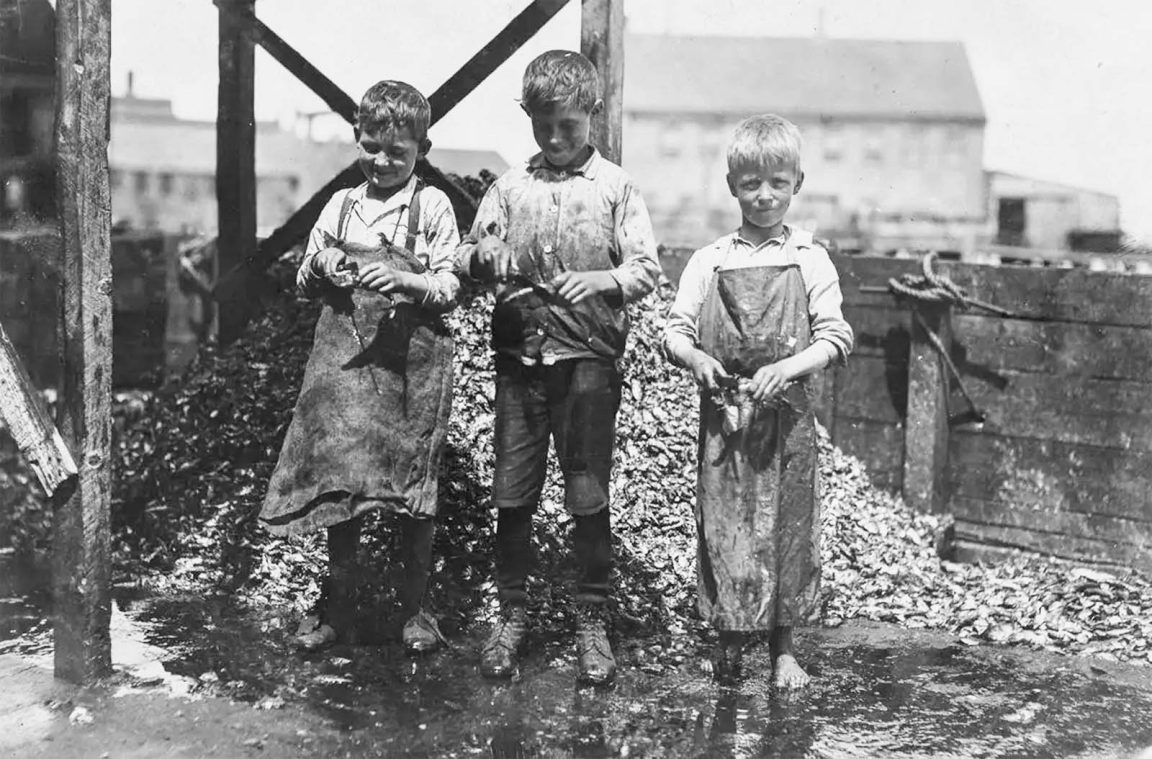 These heartbreaking photos show the child workers of Maine's sardine ...