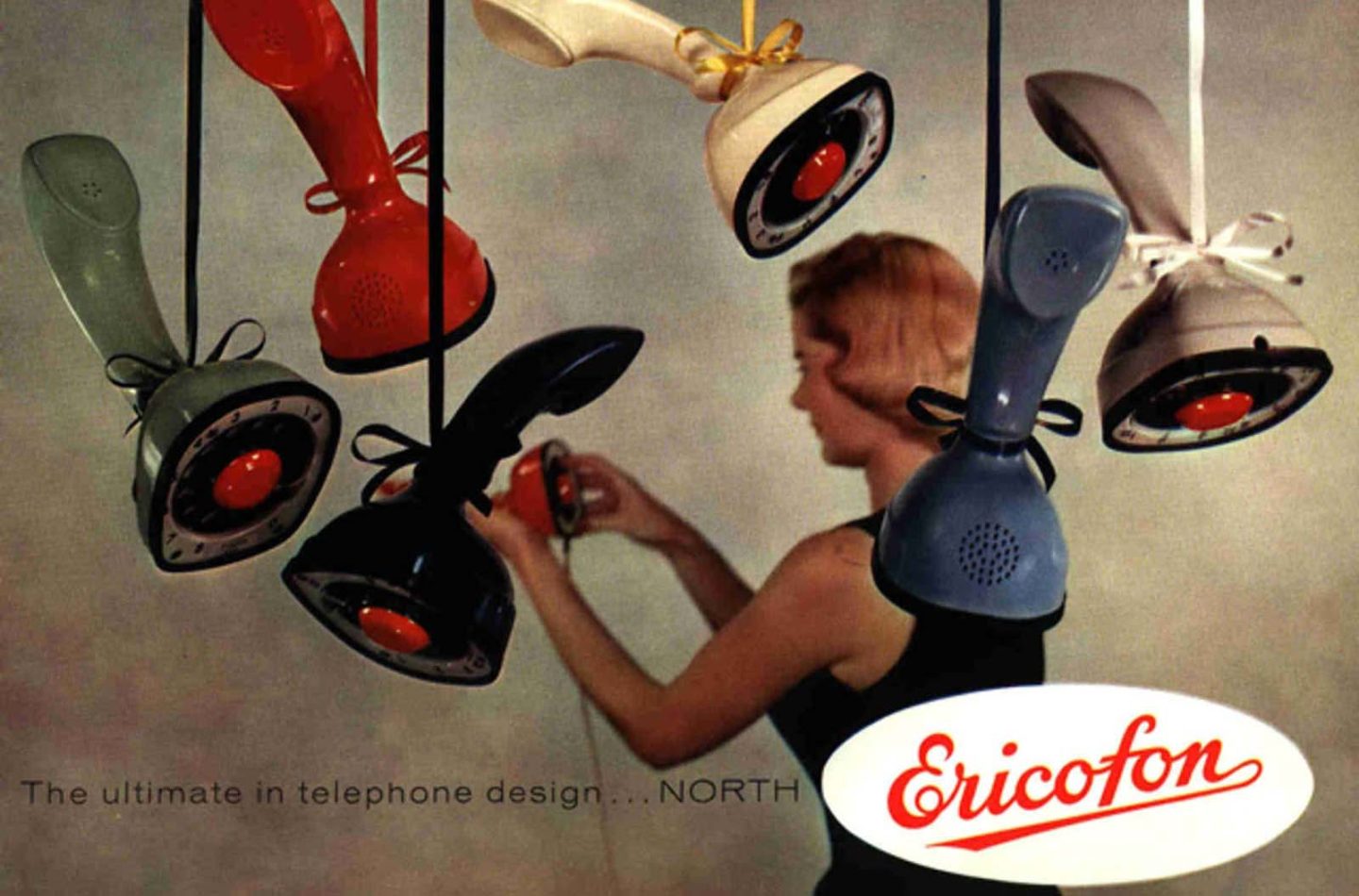 "1950s telephone" - Rare Historical Photos