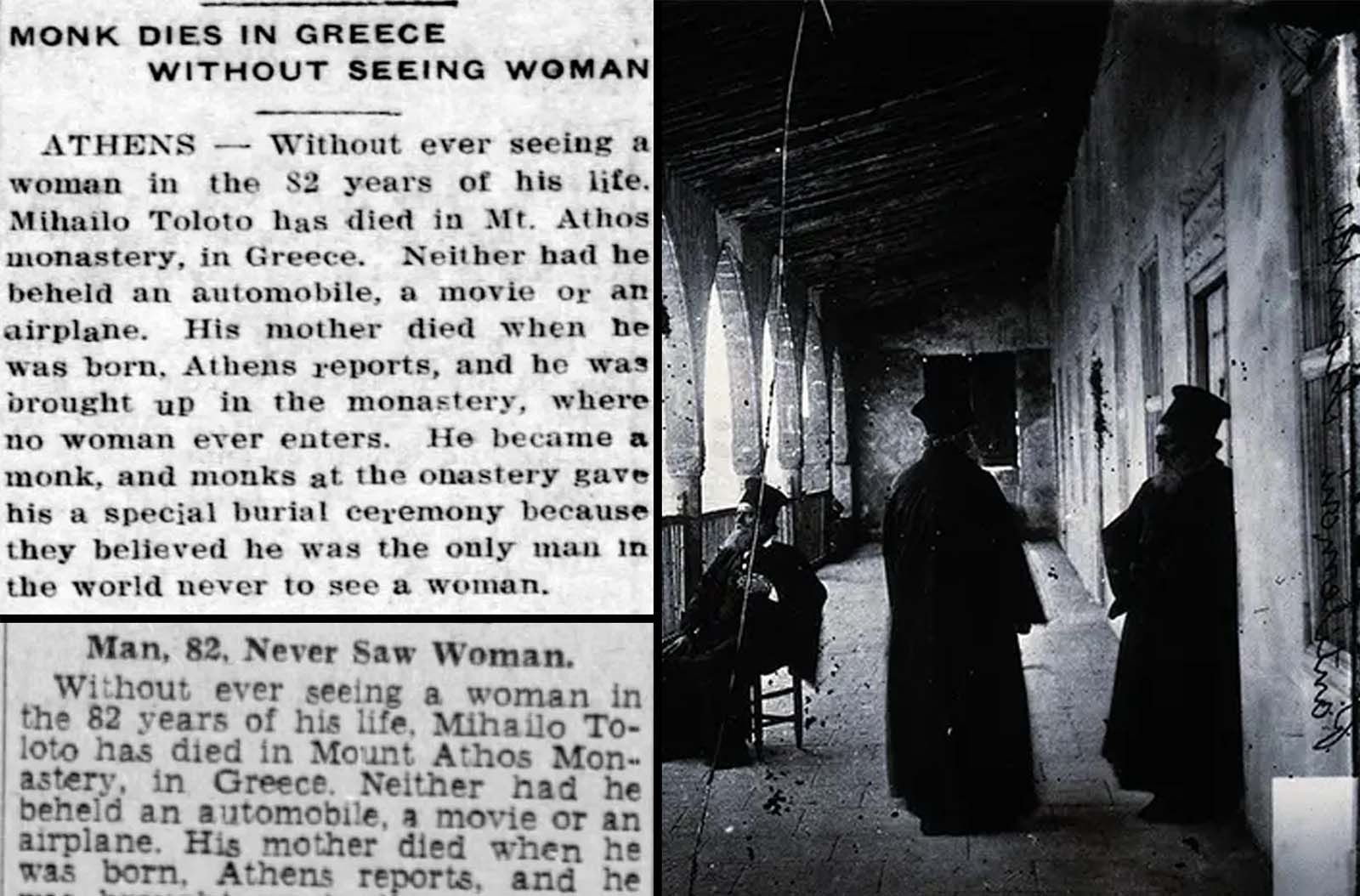 The Story Of Mihailo Tolotos The Greek Monk Who Lived A Lifetime