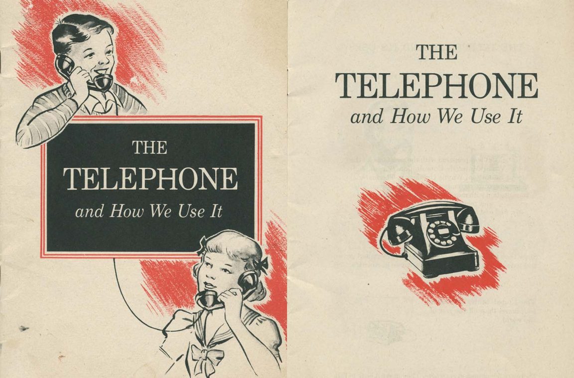 "vintage rotary dial telephone" - Rare Historical Photos