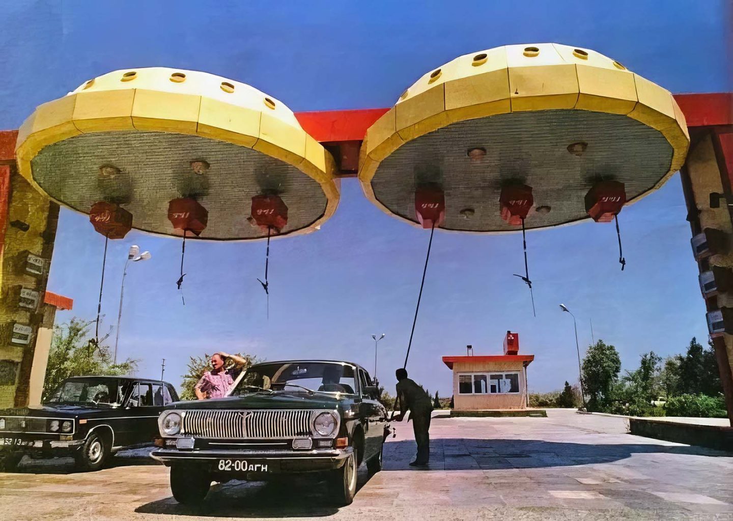 Flying Saucer Gas Stations: Soviet Era's Futuristic Fueling Stations of ...