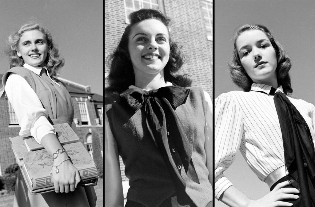 "1950s High School Fashion" - Rare Historical Photos