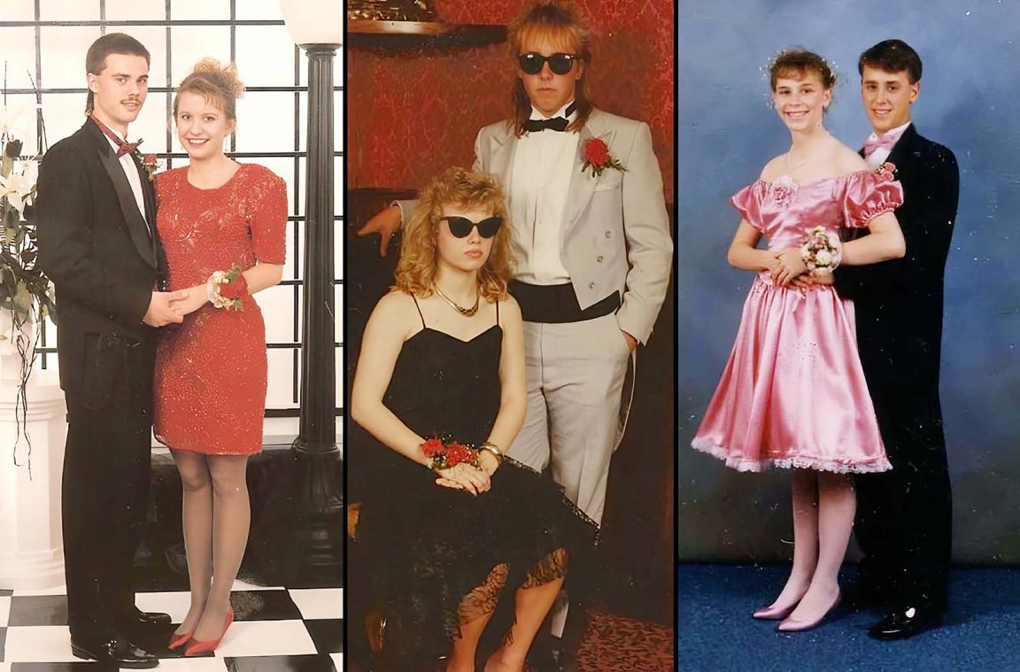 Prom Night in the 1990s: The Outfits, Hairstyles, and Awkward Poses We ...