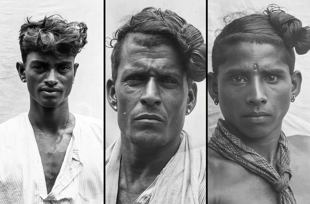 Rare Portraits of People in Kerala, India and Their Hairstyles Captured ...