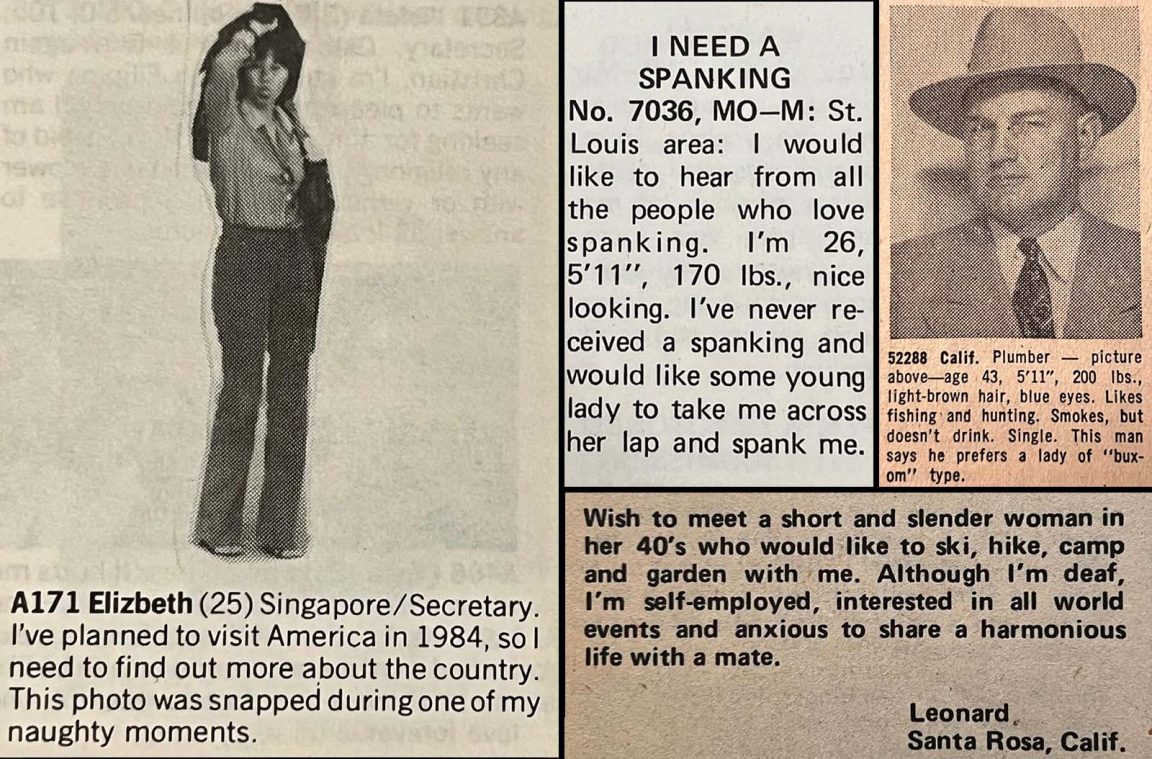 Long-Lost Personals: Vintage Classified Ads from People Searching for ...