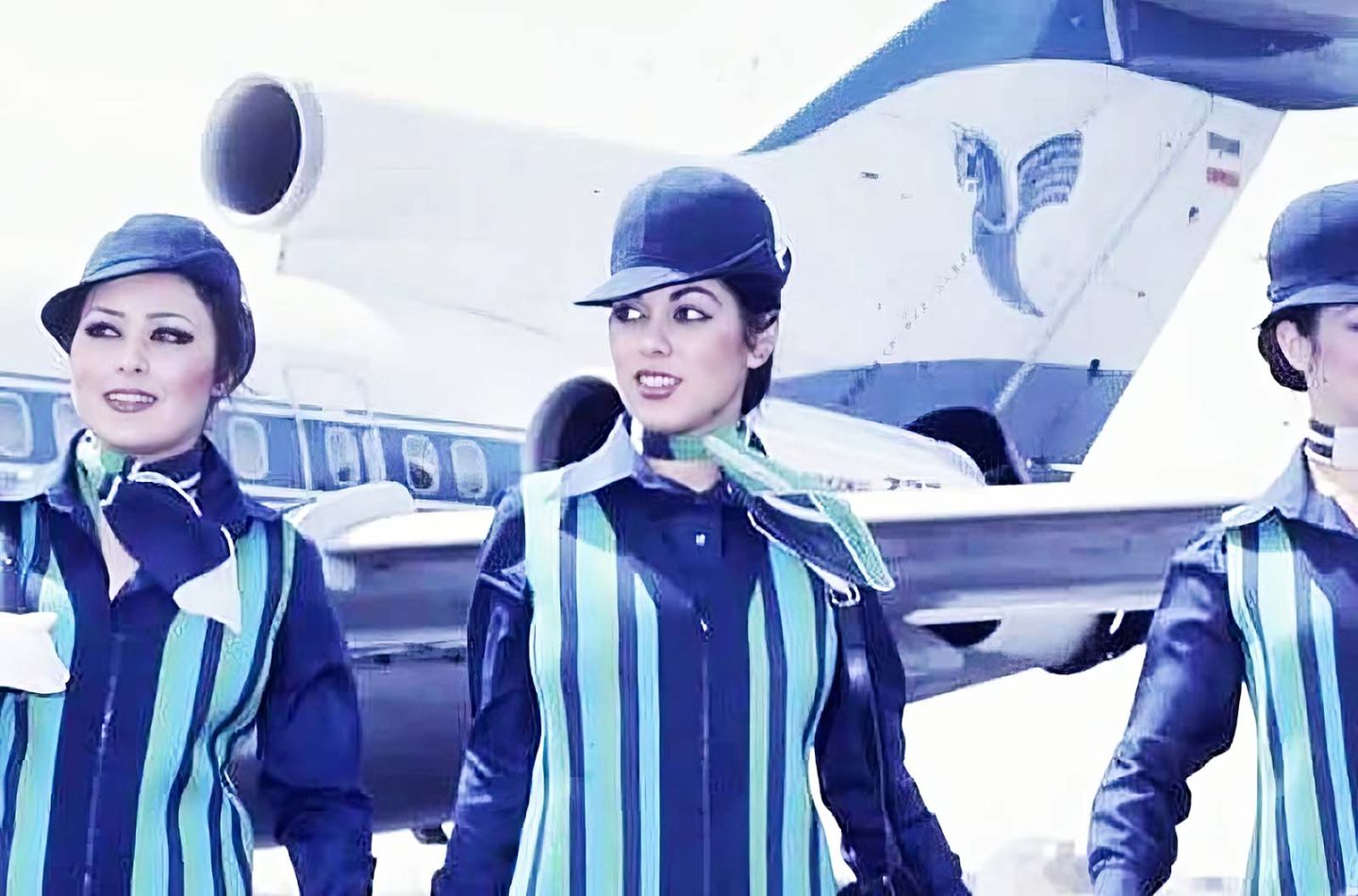 Rare Images of Iran Air Flight Attendants in the Years Before the 1979 ...